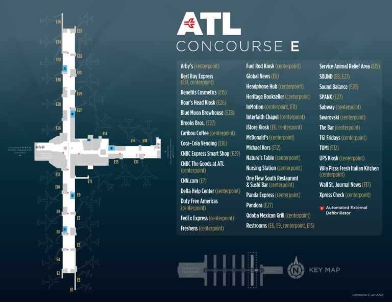 Terminal Maps - The official website of Hartsfield-Jackson Atlanta ...